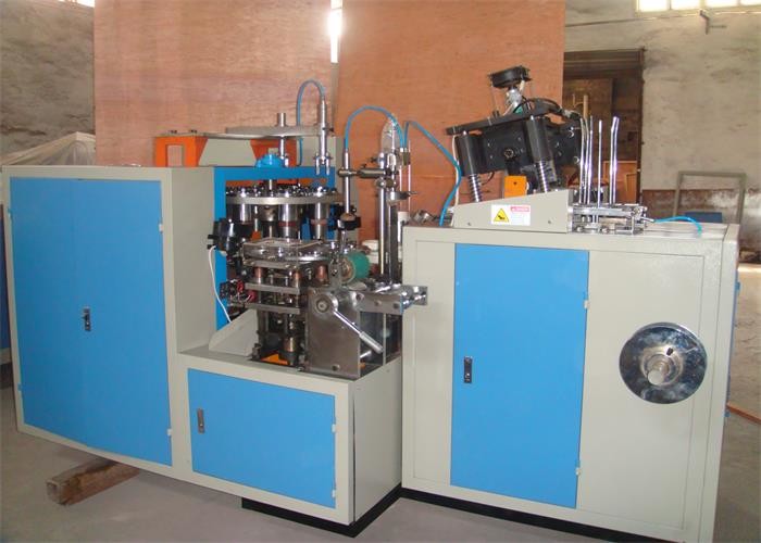 Hot Drink Coke / Cold Beer High Speed Paper Cup Machine Fully Automatic